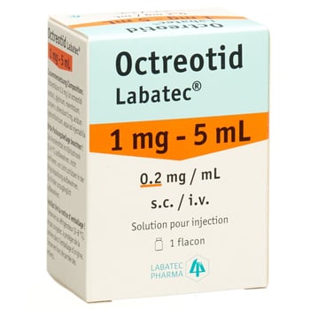 OCTREOTIDE Labatec Inj Lös 1 mg/5ml Durchstf 5 ml | Coop Vitality Apotheke