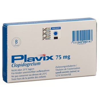 PLAVIX Tabl 75 mg Blist 28 Stk | Coop Vitality Apotheke