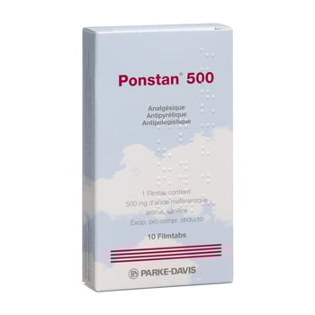 Ponstan Filmtabl 500 mg Blist 10 Stk | Coop Vitality Apotheke