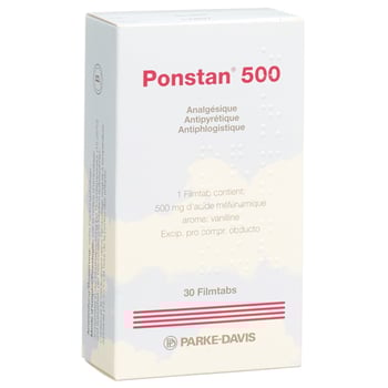 Ponstan Filmtabl 500 mg Blist 30 Stk | Coop Vitality Apotheke