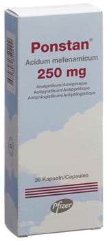 Ponstan Kaps 250 mg Blist 36 Stk | Coop Vitality Apotheke