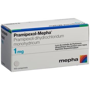 PRAMIPEXOLE Mepha Tabl 1 mg Blist 100 Stk | Coop Vitality Apotheke