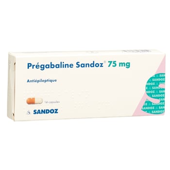 PREGABALINE Sandoz Kaps 75 mg Blist 14 Stk | Coop Vitality Apotheke
