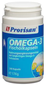 PROVISAN Omega 3 Fischöl Kaps Ds 240 Stk | Coop Vitality Apotheke