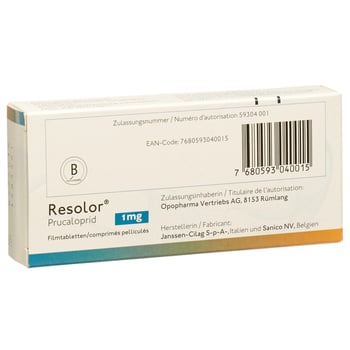 RESOLOR Filmtabl 1 mg Blist 28 Stk | Coop Vitality Apotheke