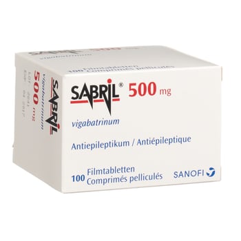 Sabril Filmtabl 500 mg Blist 100 Stk | Coop Vitality Apotheke