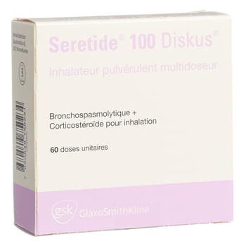 SERETIDE 100 Diskus Inh Plv 60 Dos | Coop Vitality Apotheke