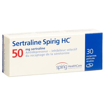 SERTRALINE Spirig HC Filmtabl 50 mg Blist 30 Stk | Coop Vitality Apotheke