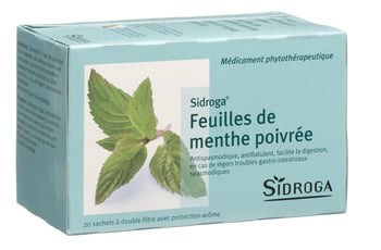 Sidroga Pfefferminzblätter Tees Btl 1.5 g | Coop Vitality Apotheke