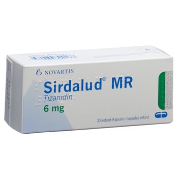 SIRDALUD MR Ret Kaps 6 mg Blist 30 Stk | Coop Vitality Apotheke