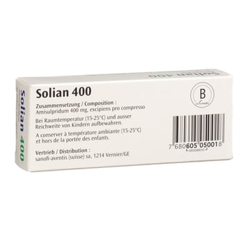 SOLIAN Filmtabl 400 mg teilbar Blist 30 Stk | Coop Vitality Apotheke