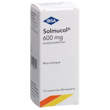 SOLMUCOL Brausetabl 600 mg Ds 10 Stk | Coop Vitality Apotheke
