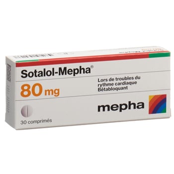 SOTALOL Mepha Tabl 80 mg Blist 30 Stk | Coop Vitality Apotheke