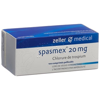 SPASMEX Filmtabl 20 mg Blist 100 Stk | Coop Vitality Apotheke