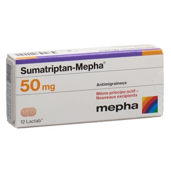 SUMATRIPTAN Mepha Filmtabl 50 mg Blist 12 Stk | Coop Vitality Apotheke