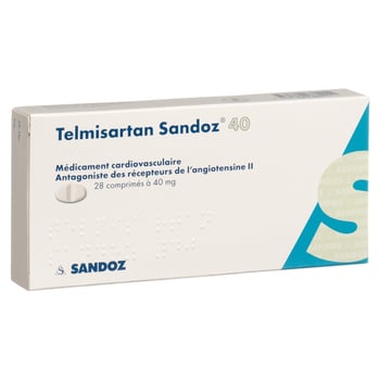 TELMISARTAN Sandoz Tabl 40 mg Blist 28 Stk | Coop Vitality Apotheke