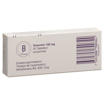 TENORMIN Tabl 100 mg Blist 30 Stk | Coop Vitality Apotheke