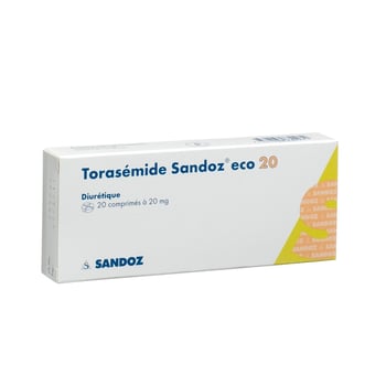 TORASEMIDE eco Tabl 20 mg Blist 20 Stk | Coop Vitality Apotheke