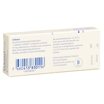 URBANYL Tabl 10 mg Blist 30 Stk | Coop Vitality Apotheke