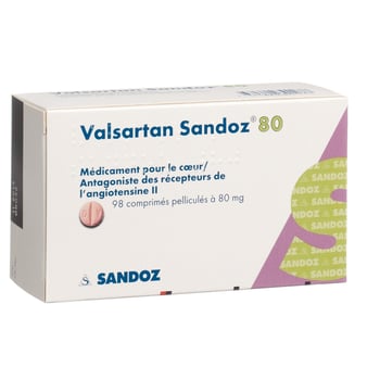 Valsartan Sandoz Sandoz Filmtabl 80 mg Blist 98 Stk | Coop Vitality ...