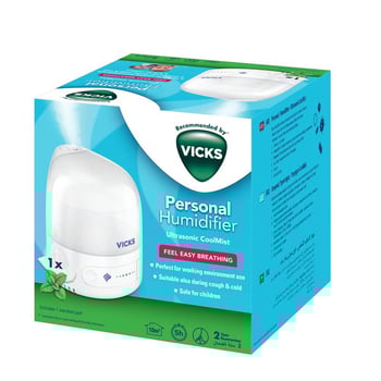 Vicks Cool Mist humidificateur à ultrasons VUL510E4 1 pce | Pharmacie ...