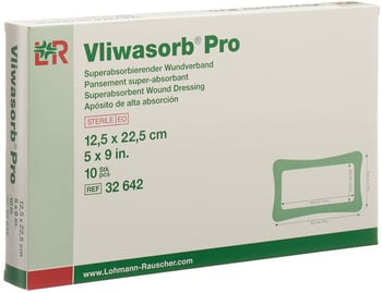 Vliwasorb Pro Superabsorbierender Wundverband 12.5x22.5cm 10 Stk | Coop ...