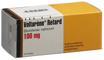 Voltaren Retard Ret Drag 100 mg Blist 100 Stk | Coop Vitality Apotheke