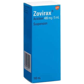 ZOVIRAX Susp 400 mg/5ml Fl 100 ml | Coop Vitality Apotheke