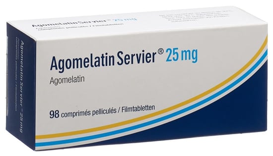 AGOMELATINE Servier Filmtabl 25 mg Blist 98 Stk | Coop Vitality Apotheke