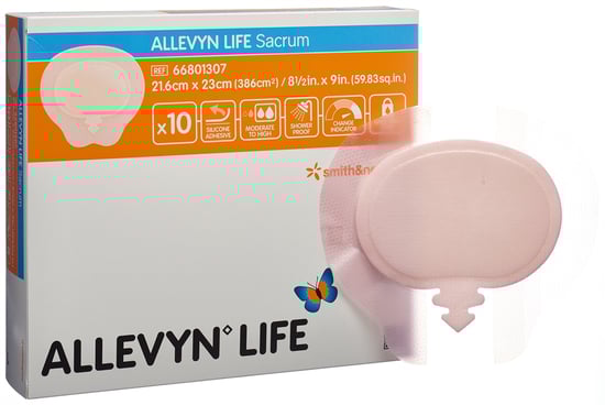ALLEVYN Silikon-Schaumverband 21.6x23cm 10 Stk | Coop Vitality Apotheke