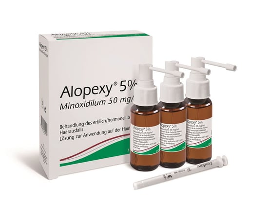 ALOPEXY Lös 5 % Spr 60 ml | Coop Vitality Apotheke