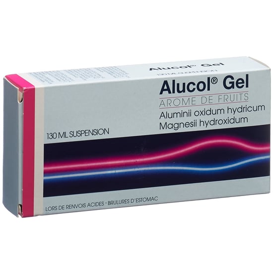 ALUCOL Gel Susp Frucht Fl 130 ml | Coop Vitality Apotheke