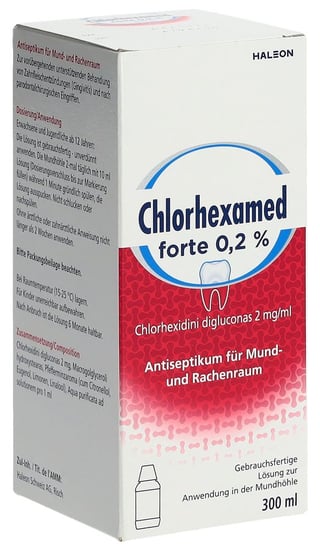 CHLORHEXAMED forte Lös 0.2 % Petfl 300 ml | Coop Vitality Apotheke