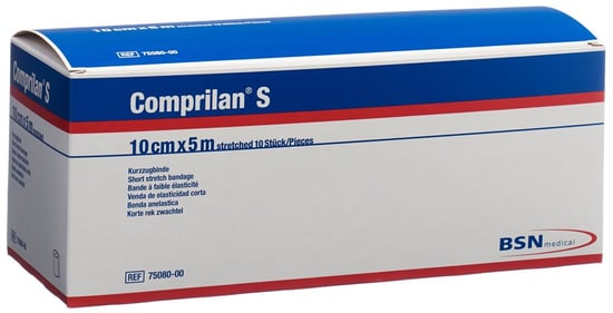 COMPRILAN Kurzzugbinde 10cmx5m 10 Stk | Coop Vitality Apotheke