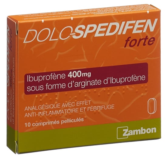 DOLO-SPEDIFEN forte Filmtabl 400 mg Blist 10 Stk | Coop Vitality Apotheke