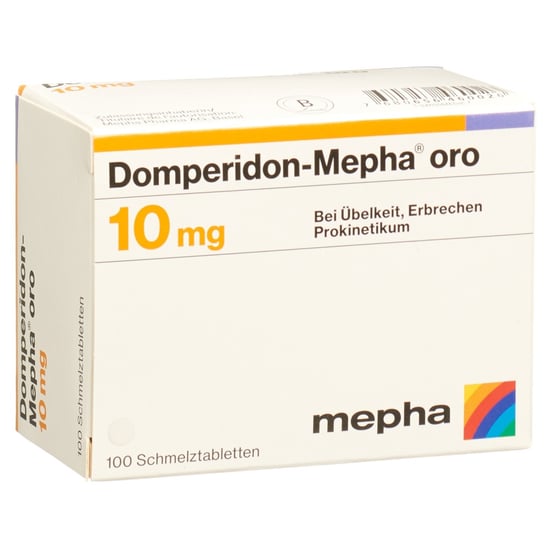 DOMPERIDONE oro Schmelztabl 10 mg Blist 100 Stk | Coop Vitality Apotheke