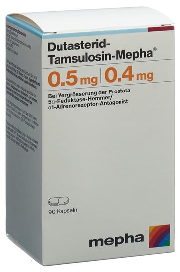 DUTASTERIDE TAMSULOSINE Tamsulosin Mepha Kaps 0.5/0.4 mg Ds 90 Stk ...