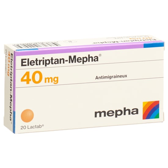 ELETRIPTAN Mepha Filmtabl 40 mg Blist 20 Stk | Coop Vitality Apotheke