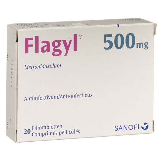 FLAGYL Filmtabl 500 mg Blist 20 Stk | Coop Vitality Apotheke