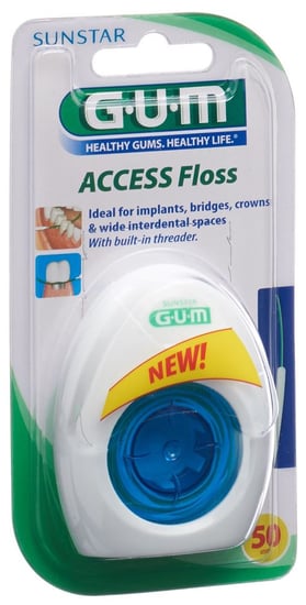 GUM Access Floss Zahnseide 50 Stk | Coop Vitality Apotheke