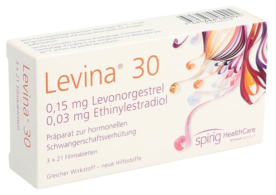 LEVINA 30 Filmtabl Blist 21 Stk | Coop Vitality Apotheke