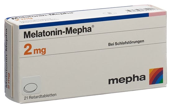 MELATONINE Mepha Ret Tabl 2 mg Blist 21 Stk | Coop Vitality Apotheke