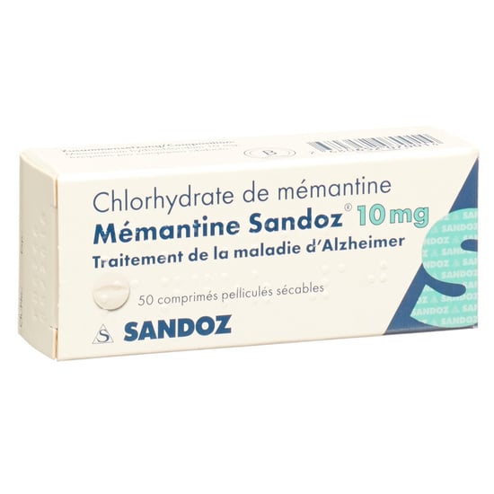 MEMANTINE Sandoz Filmtabl 10 mg Blist 50 Stk | Coop Vitality Apotheke