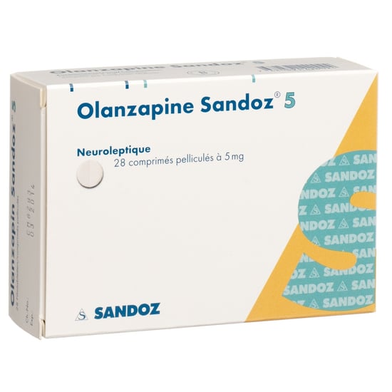 OLANZAPINE Sandoz Filmtabl 5 mg Blist 28 Stk | Coop Vitality Apotheke