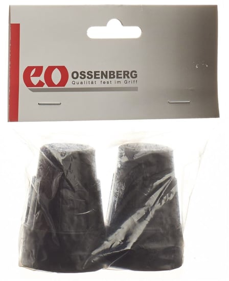 Ossenberg Krückenkapsel Pivoflex 19mm schwarz 1 Paar | Coop Vitality Apotheke