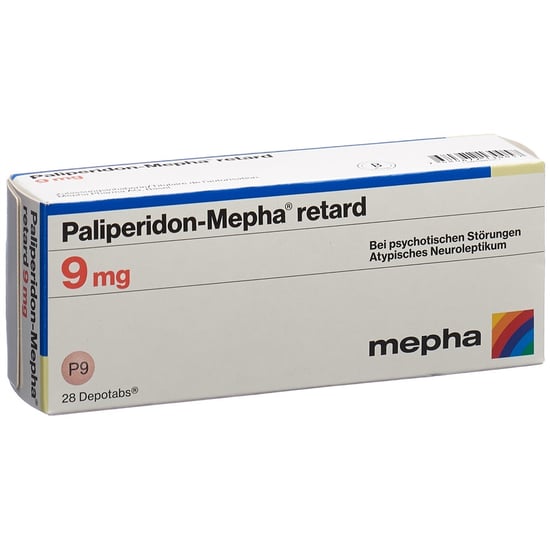 PALIPERIDONE retard Ret Tabl 9 mg Blist 28 Stk | Coop Vitality Apotheke