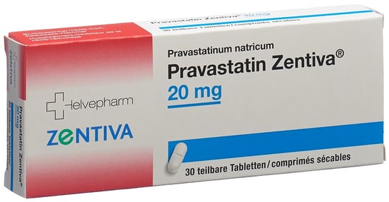 PRAVASTATINE Zentiva Tabl 20 mg Blist 30 Stk | Coop Vitality Apotheke