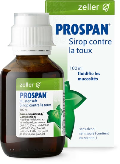 PROSPAN sirop contre la toux sirop fl 100 ml | Pharmacie Coop Vitality