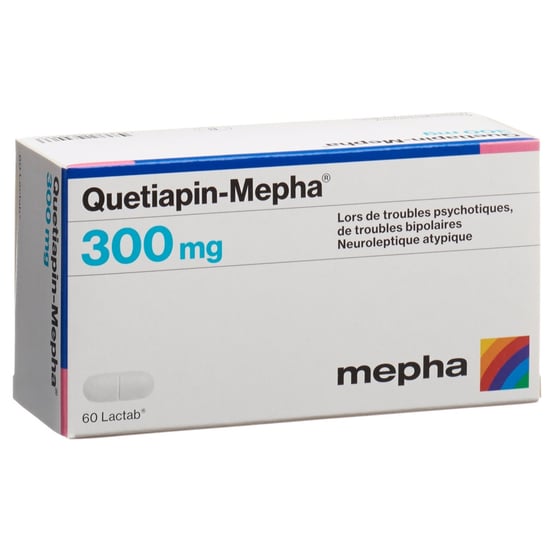 QUETIAPINE Mepha Filmtabl 300 mg Blist 60 Stk | Coop Vitality Apotheke