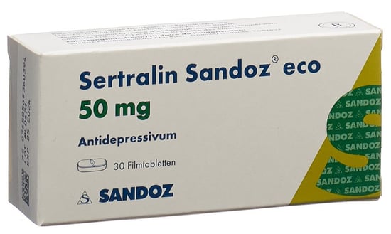 SERTRALINE Sandoz eco Filmtabl 50 mg Blist 30 Stk | Coop Vitality Apotheke